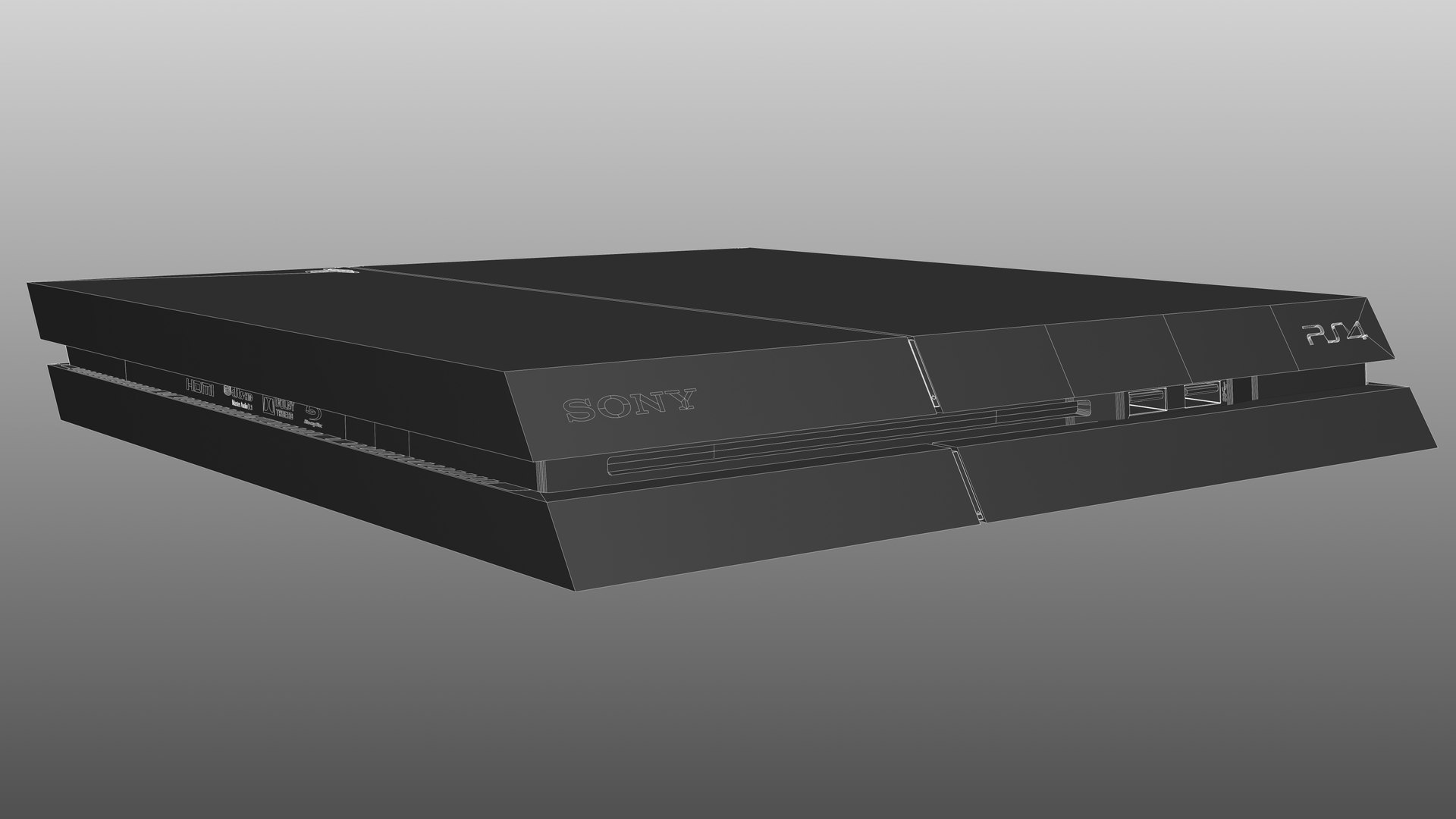 Sony Playstation 4 PS4 Original 3D Model - TurboSquid 2116154