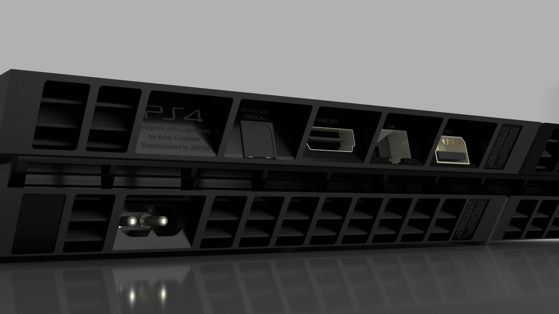 Sony Playstation 4 PS4 Original 3D Model - TurboSquid 2116154