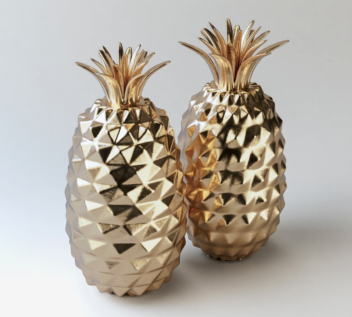 modelo 3d Golden Pineapple Decorations - TurboSquid 2065157