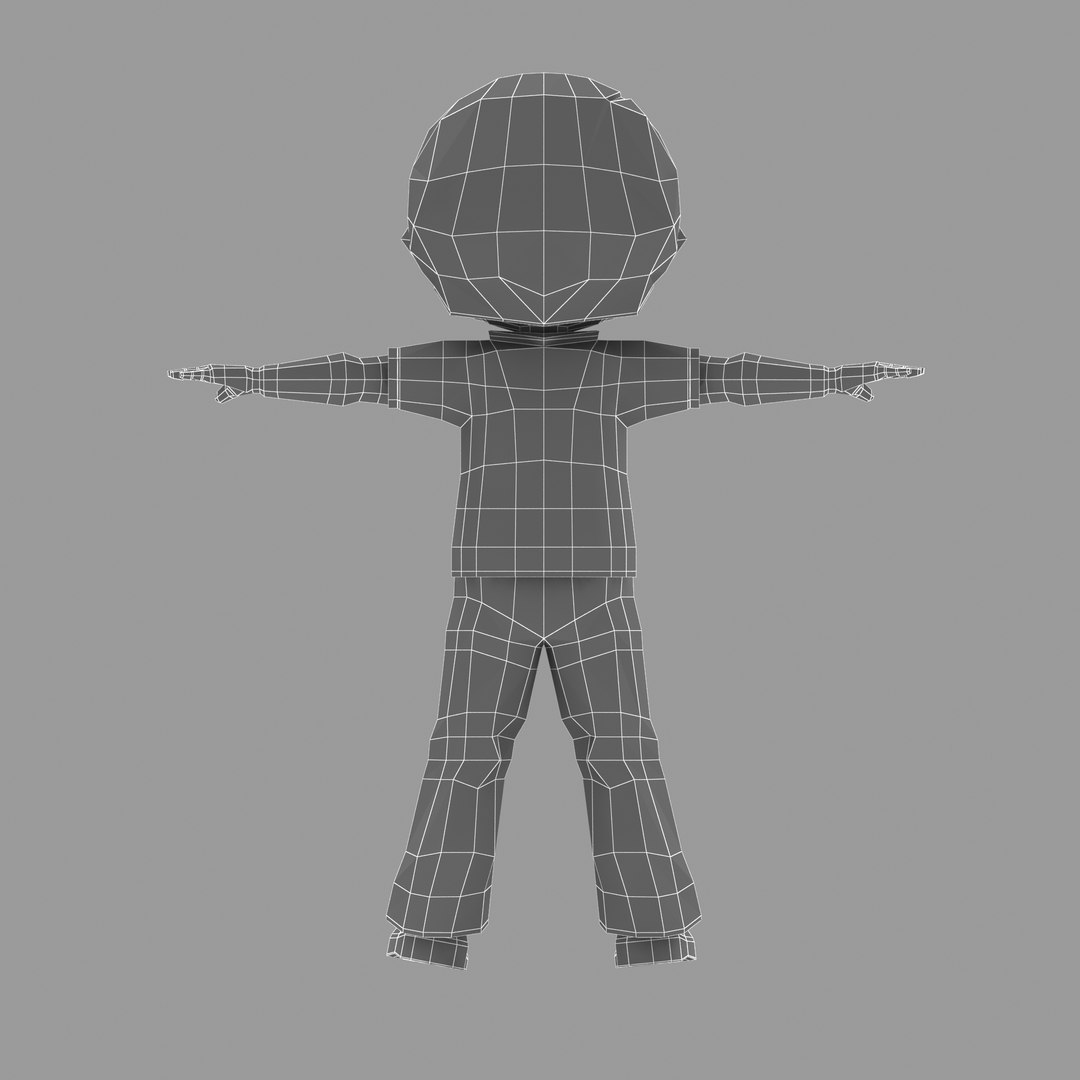 3d Max Boy Cartoon
