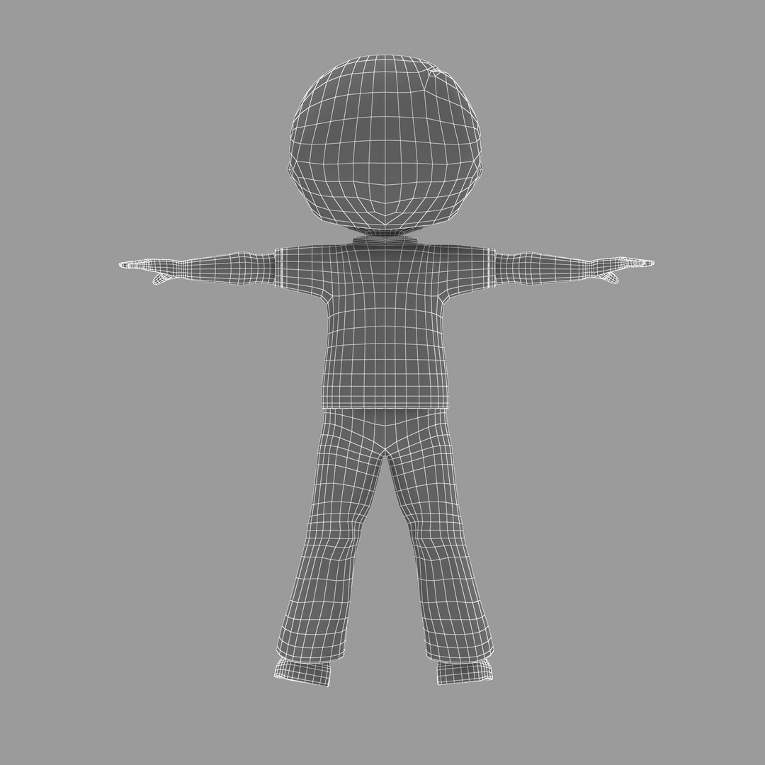 3d Max Boy Cartoon