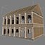 Roman Buildings 3d Model