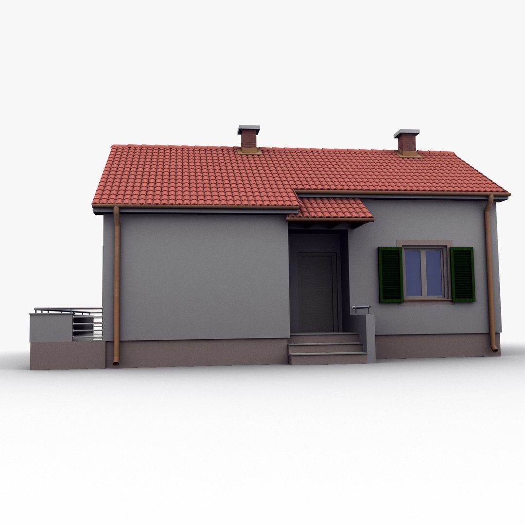 House Roof 3d Model