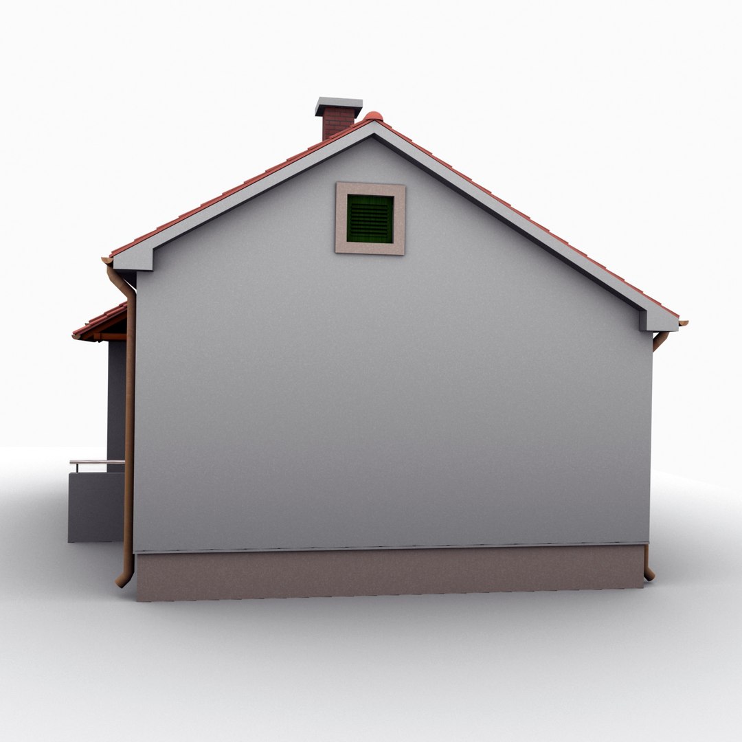 House Roof 3d Model