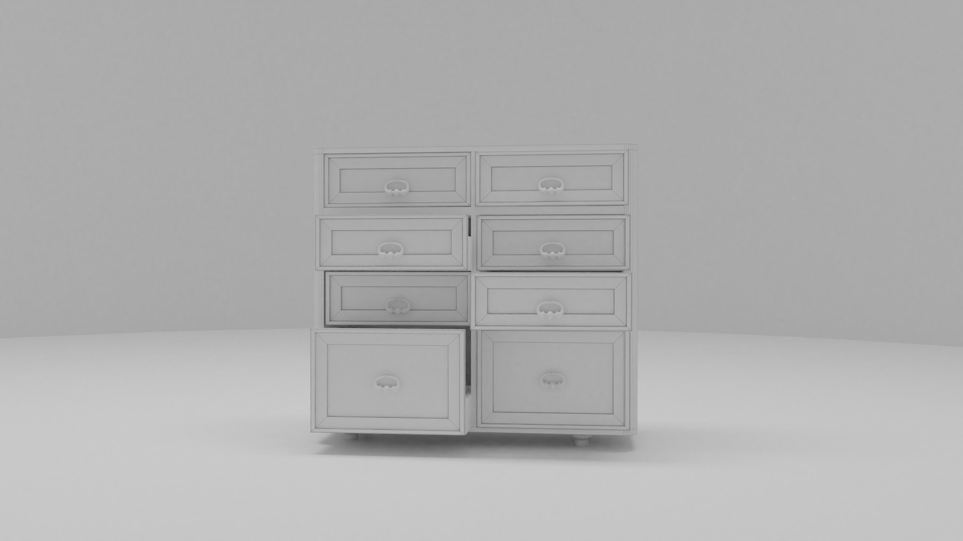 3D Model Drawer Animation Games - TurboSquid 1539534