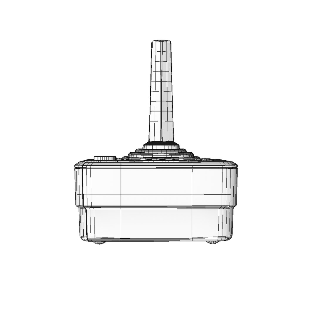 Atari Joystick 3D Model - TurboSquid 1396589