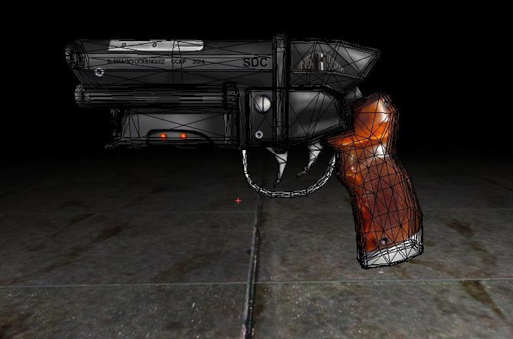 3d Model Gun Blade Runner