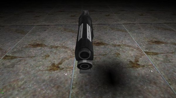 3d model gun blade runner