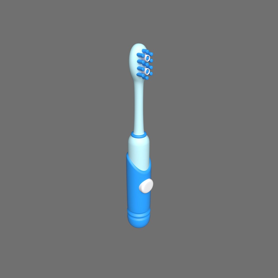 Cartoon Toothbrush 3D - TurboSquid 2015875