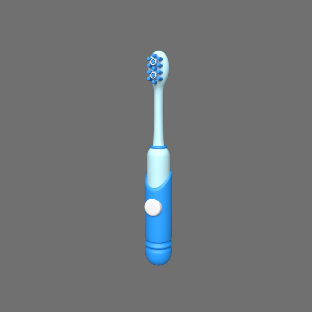 Cartoon Toothbrush 3D - TurboSquid 2015875