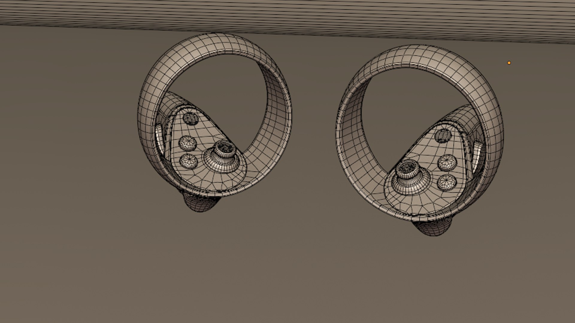 Oculus Touch V2 Controllers 3D - TurboSquid 2165333