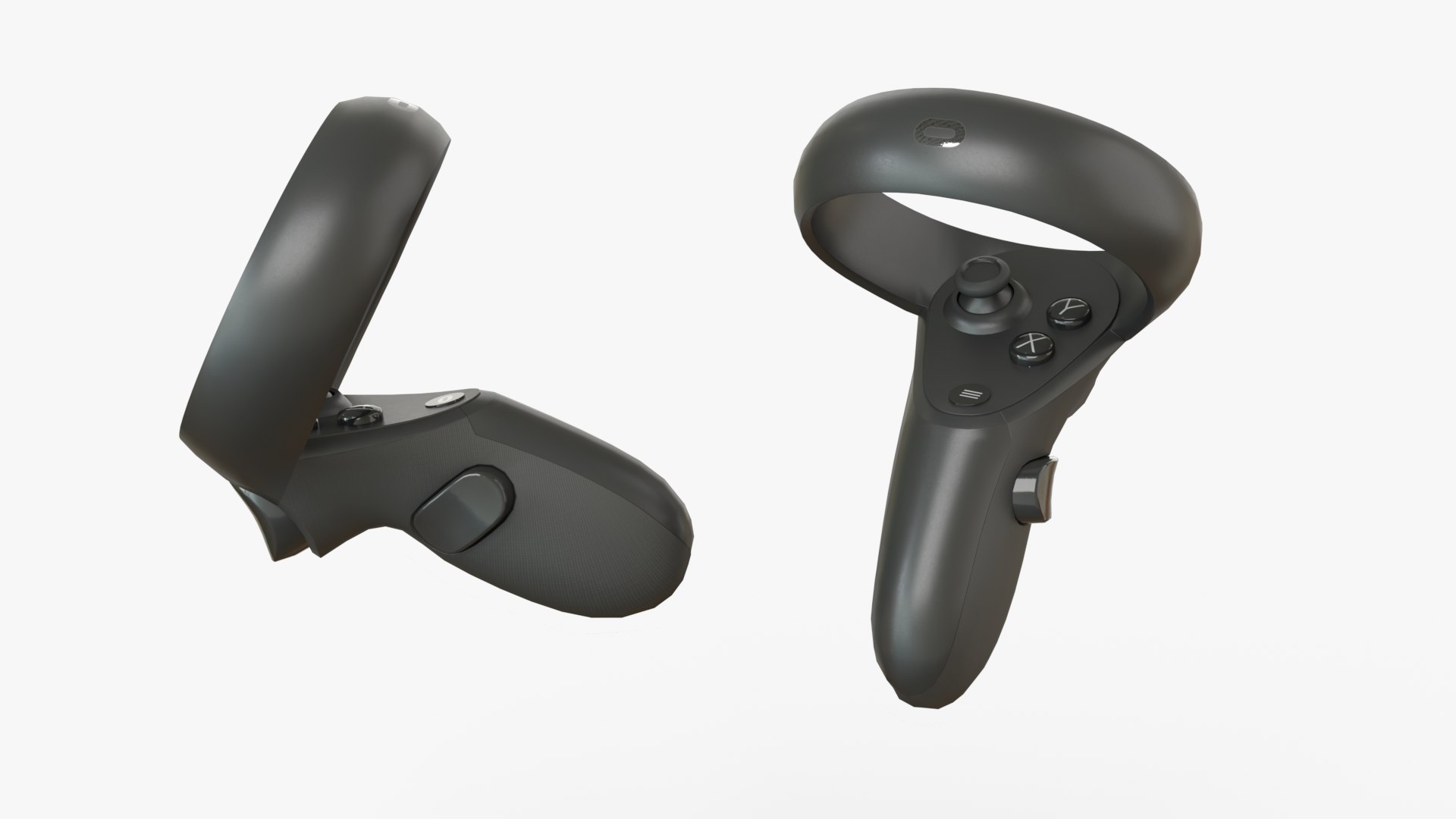 Oculus Touch V2 Controllers 3D - TurboSquid 2165333
