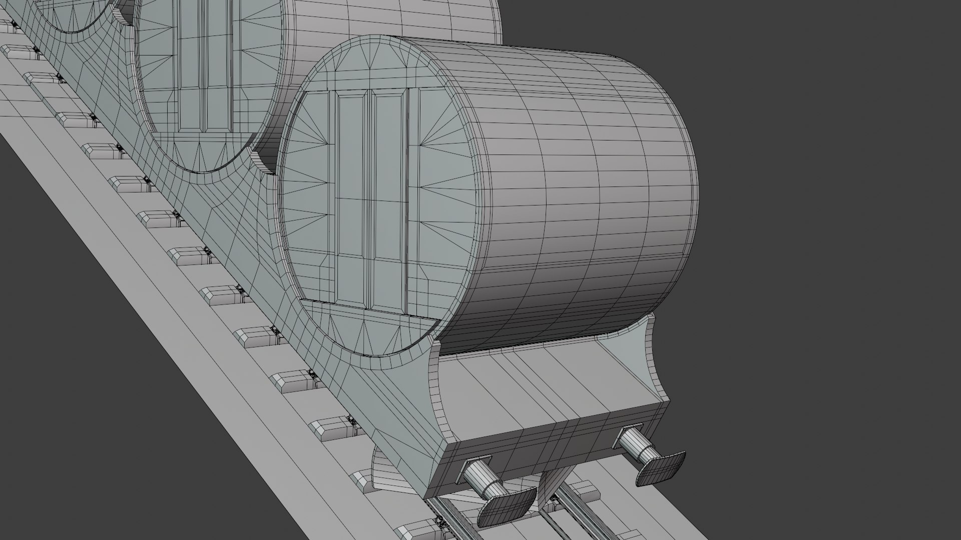 3D Funicular - rising pose model - TurboSquid 2104951