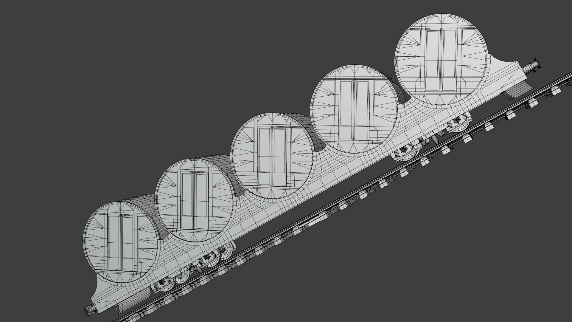 3D Funicular - rising pose model - TurboSquid 2104951