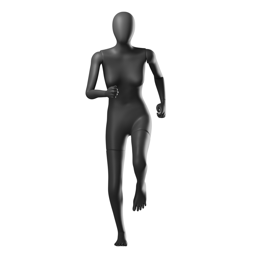 3D Running Female Mannequin - TurboSquid 2209706