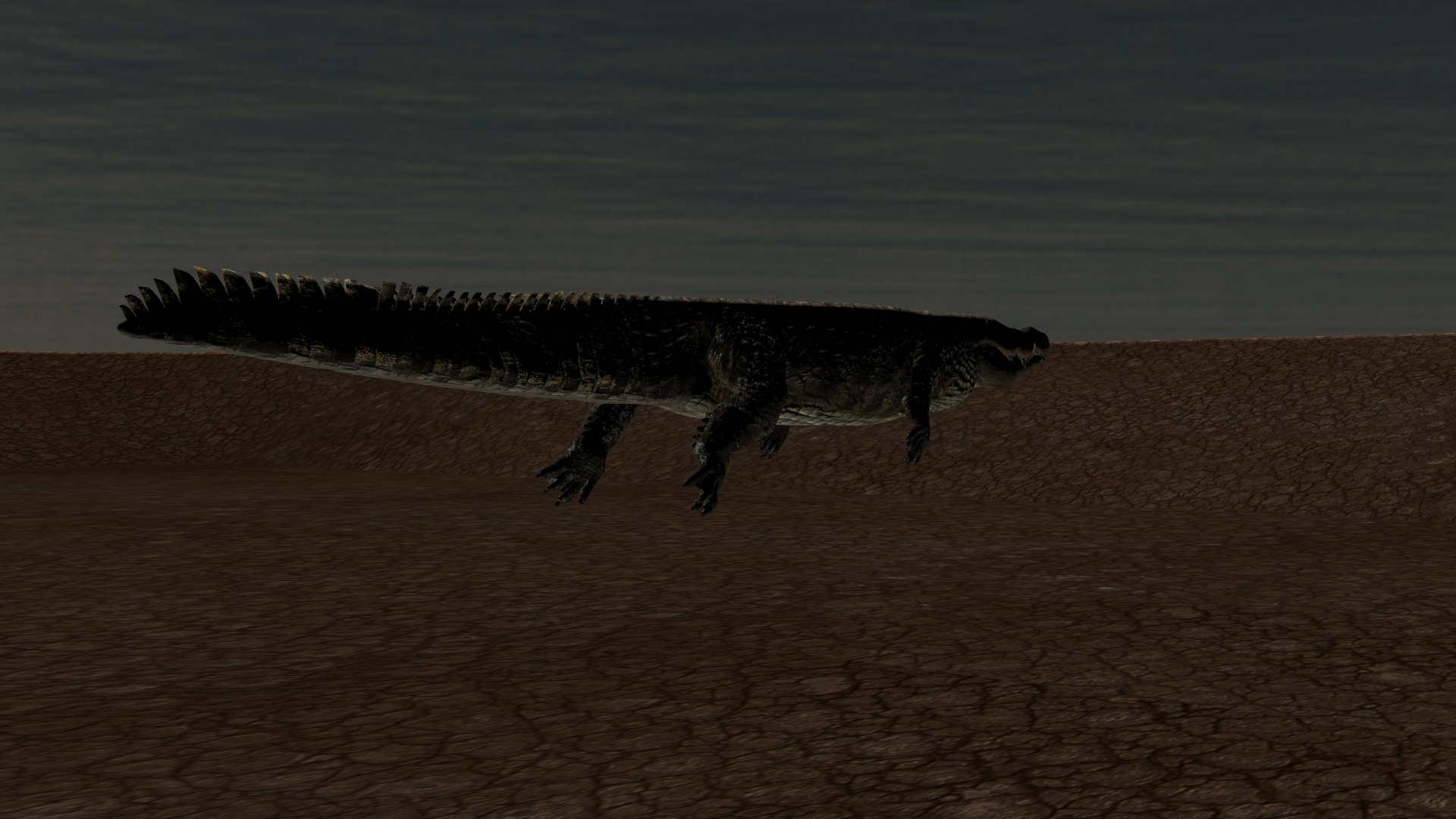 3D Terror Croc PRO - 8K 3D Animated Crocodile Model - TurboSquid 1814708
