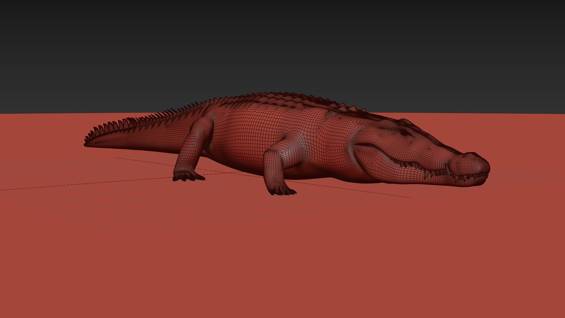 3D Terror Croc PRO - 8K 3D Animated Crocodile Model - TurboSquid 1814708