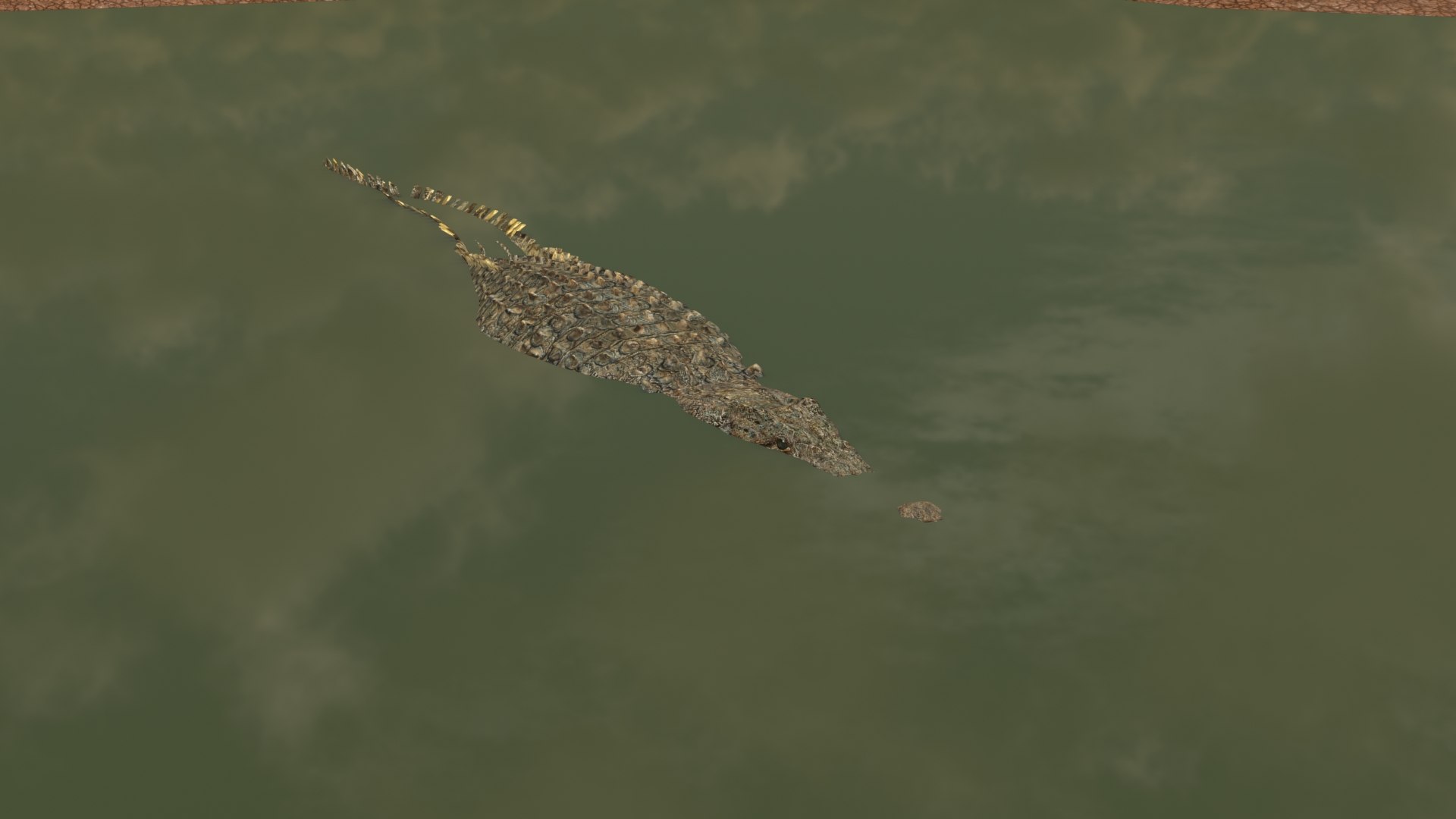 3D Terror Croc PRO - 8K 3D Animated Crocodile Model - TurboSquid 1814708