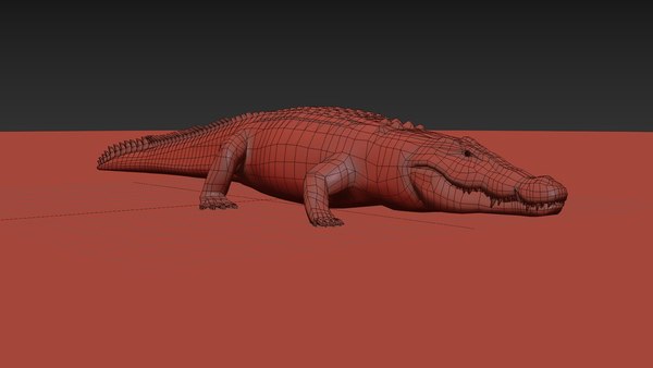 3D Terror Croc PRO - 8K 3D Animated Crocodile Model - TurboSquid 1814708
