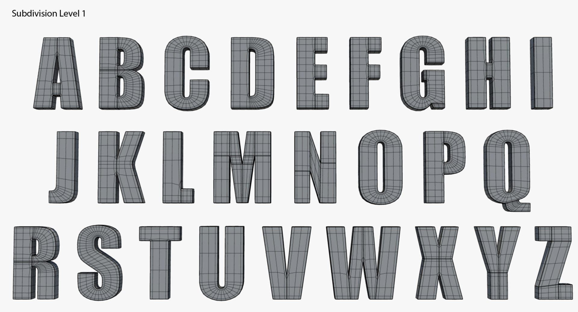 obj letters advertising movie