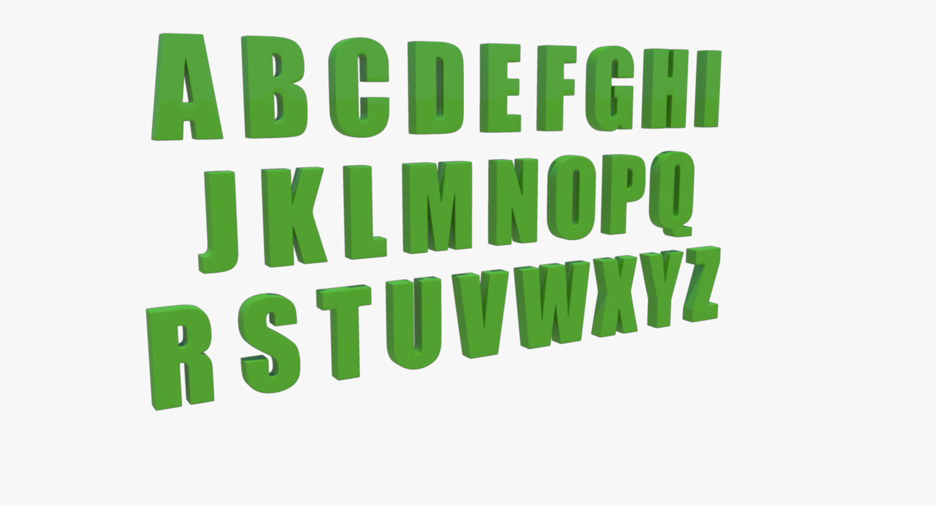 obj letters advertising movie