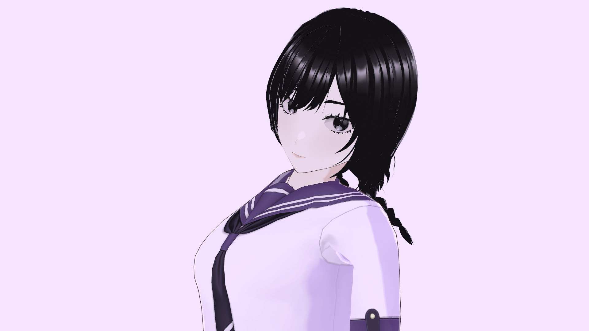 3D Anime School Girl Saiko Model - TurboSquid 2365951