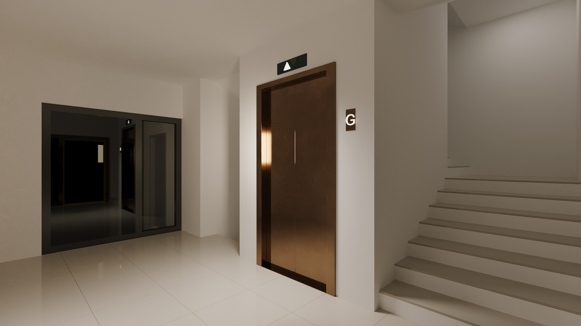 3D Model Lift Elevator With Animated Buttons - TurboSquid 2421102