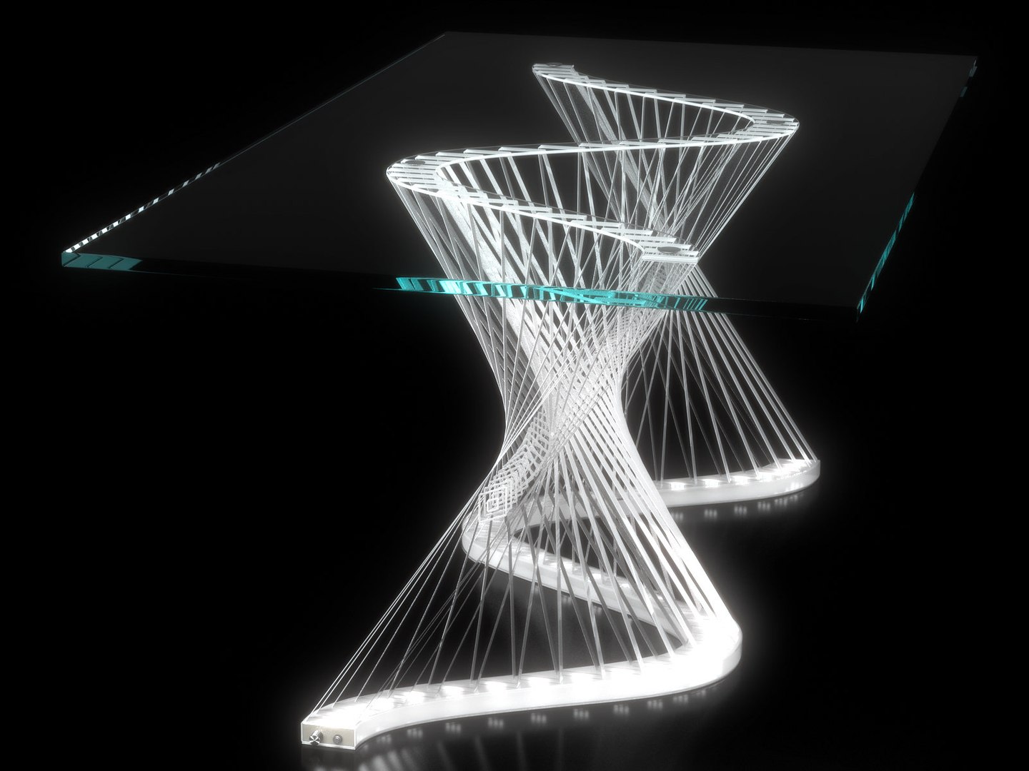 Ripple Table 3D Model - TurboSquid 1173734