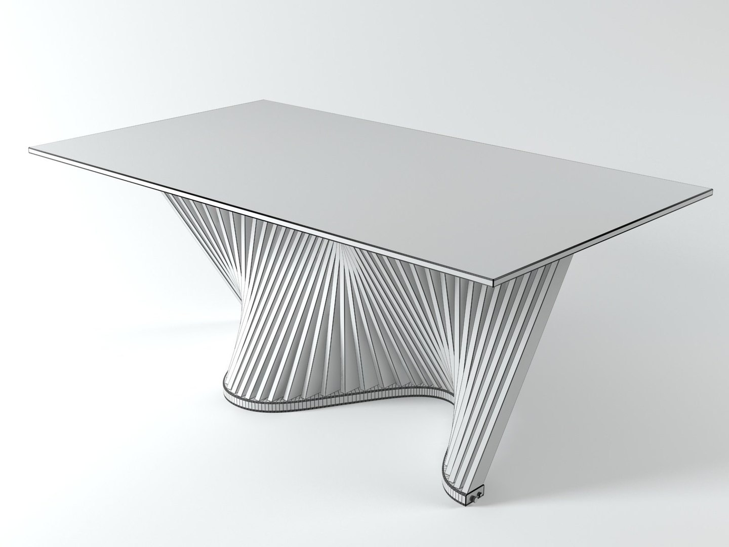 Ripple Table 3D Model - TurboSquid 1173734