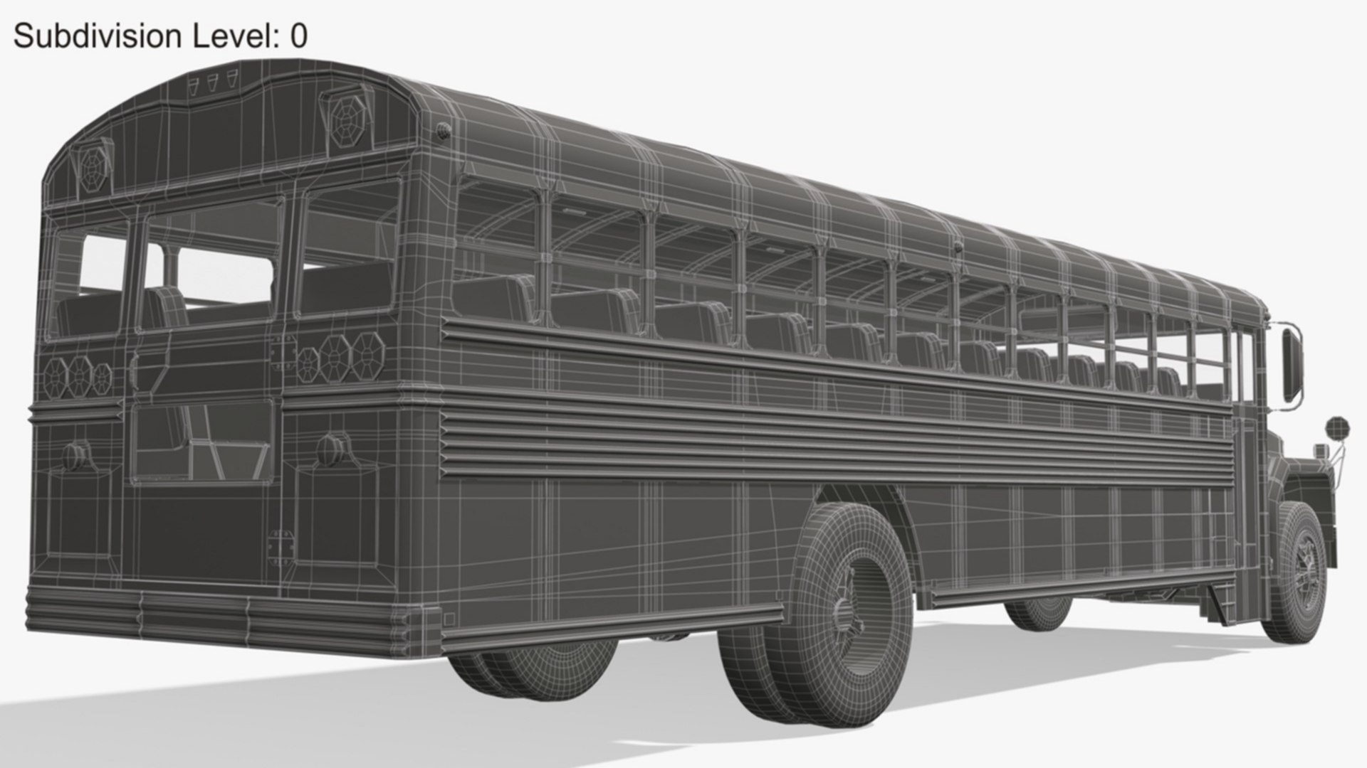 3D School Bus And US Army Bus Model - TurboSquid 2428746