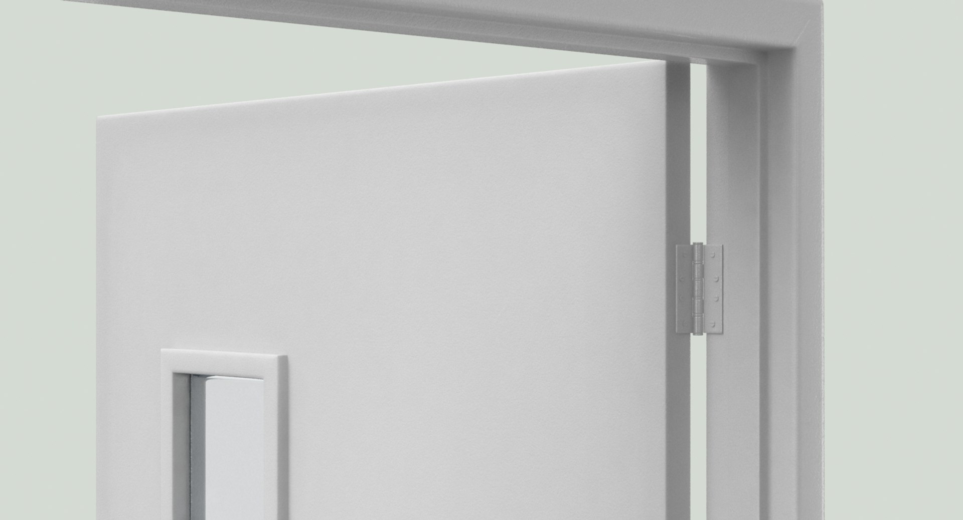 Commercial-doors---door-2-open 3D model - TurboSquid 1237877