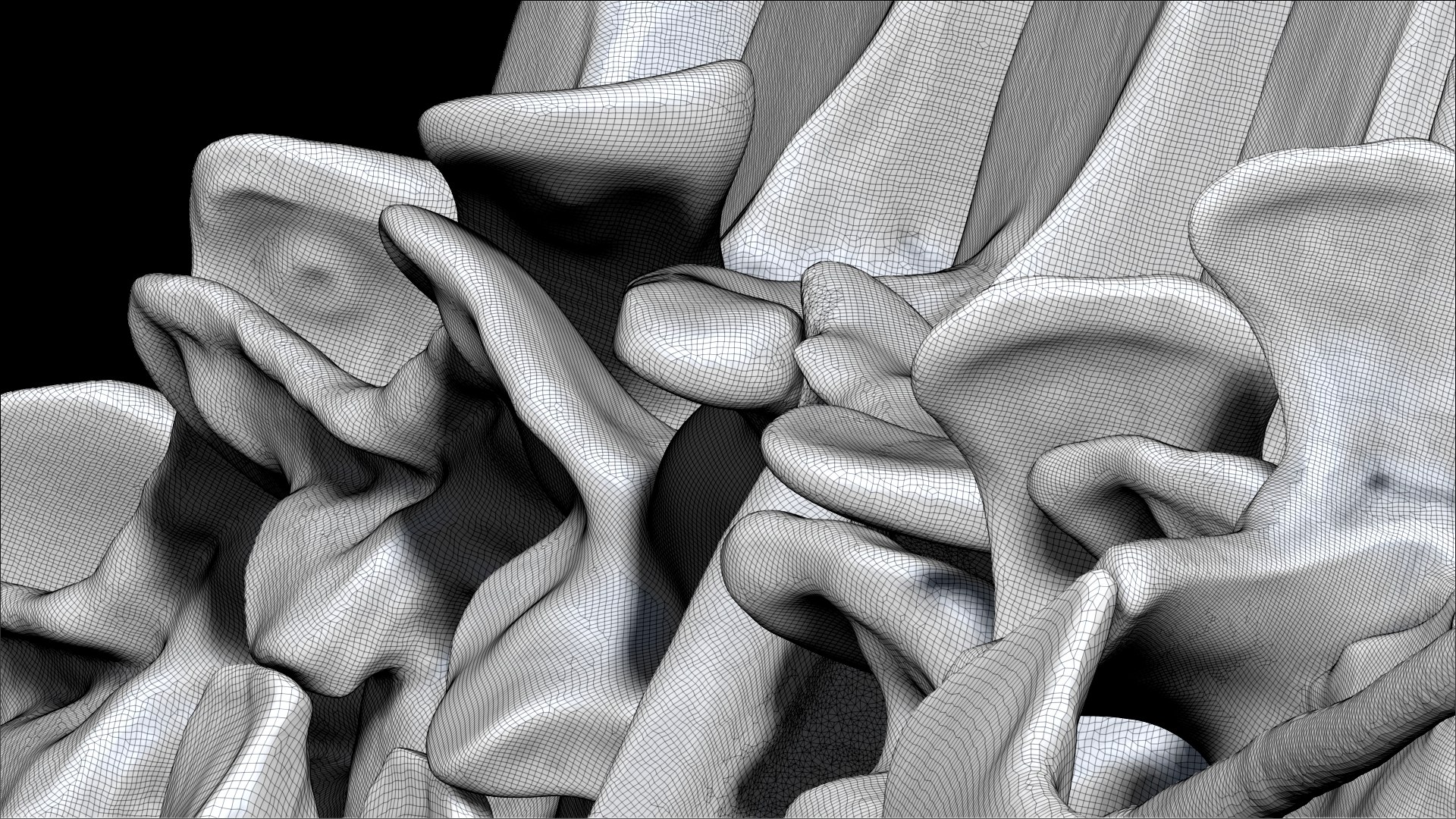 3D Spinosaurus Neck Skeletons Set model - TurboSquid 1714690