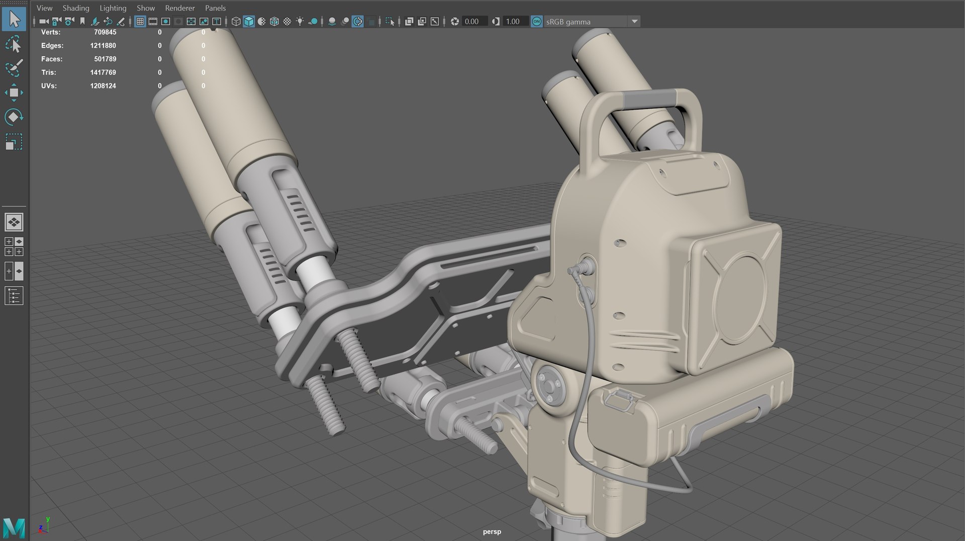 Portable Defense System 3D Model - TurboSquid 2106615