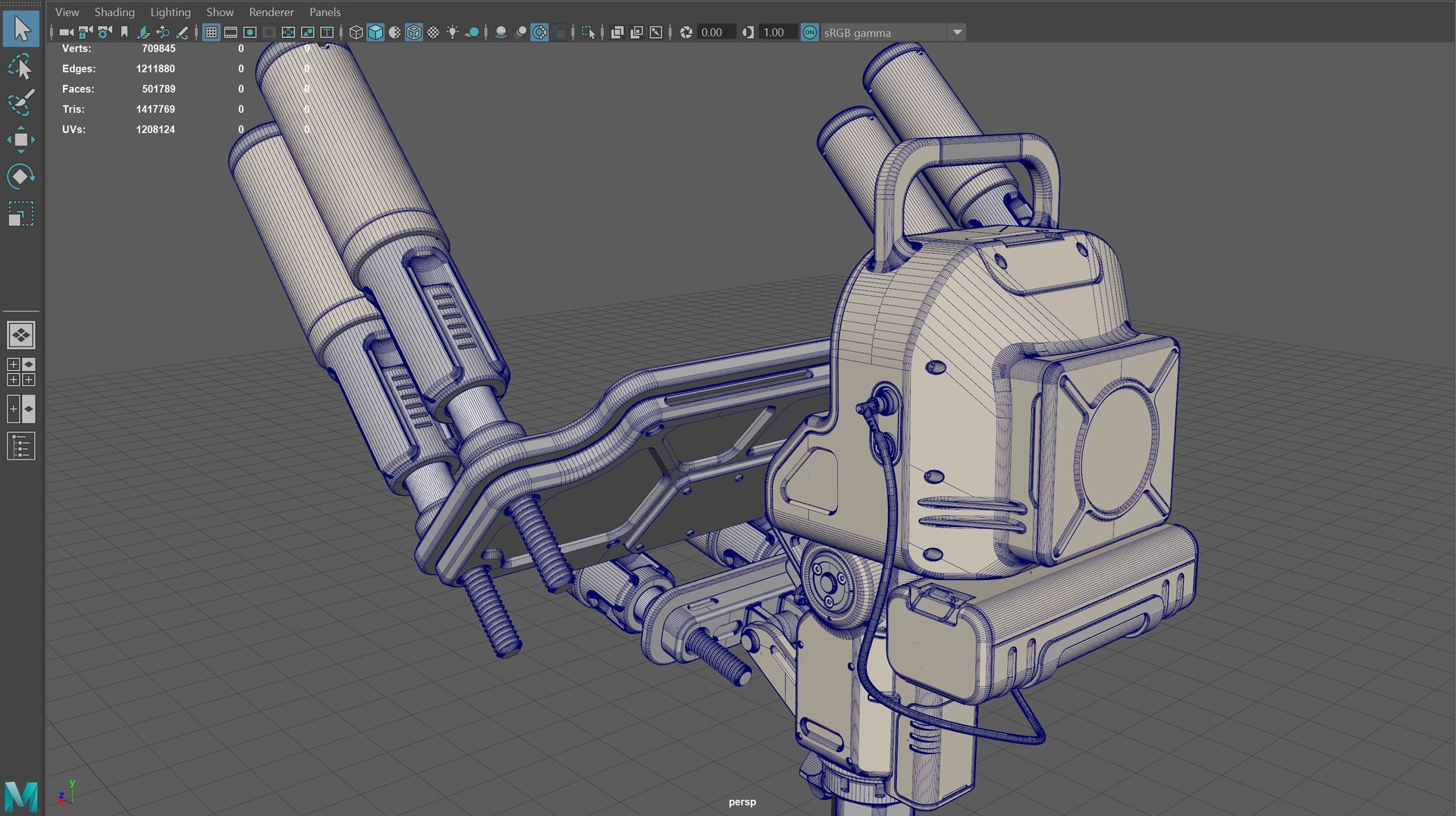 Portable Defense System 3D Model - TurboSquid 2106615