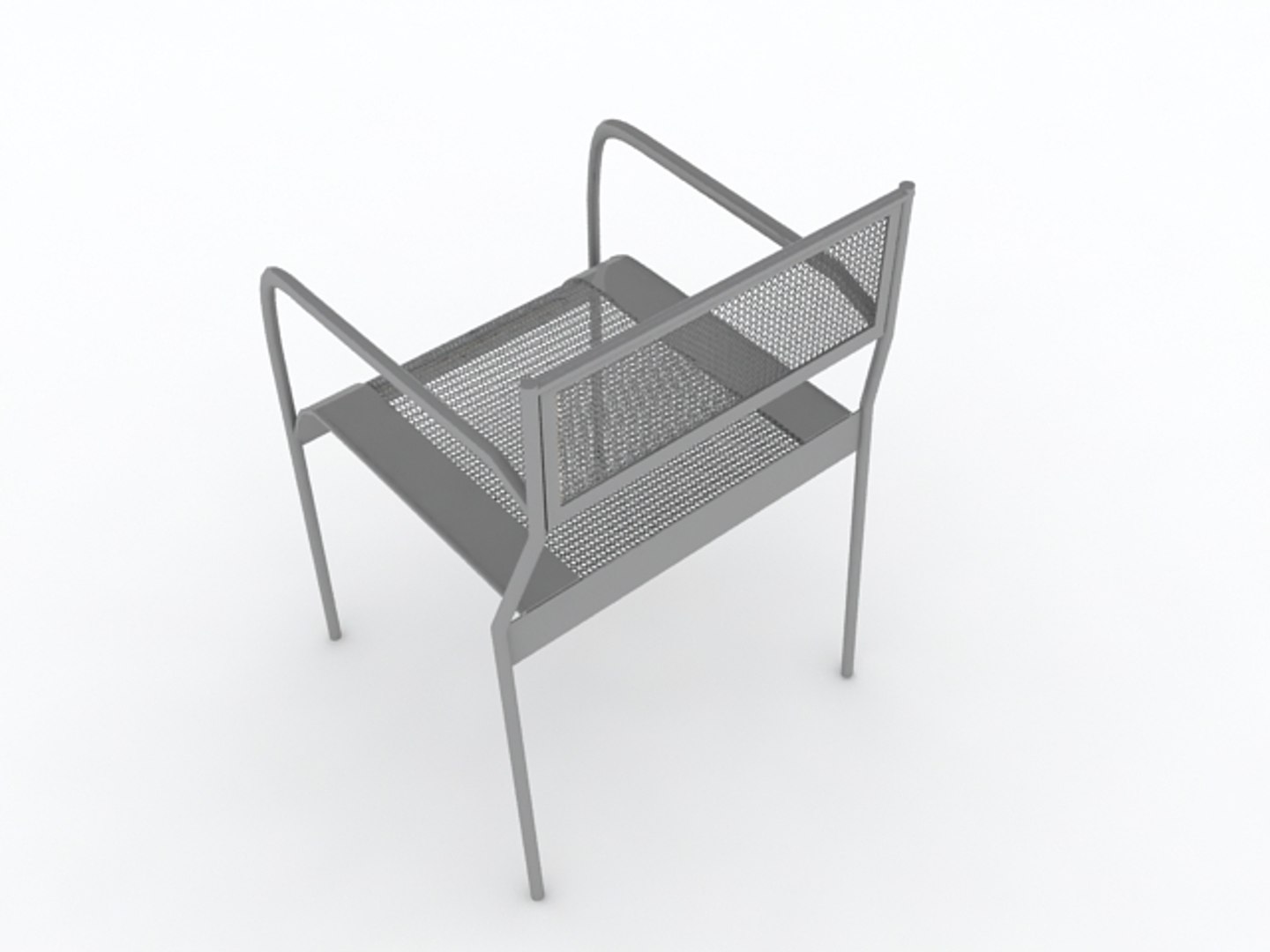 Mesh Chair Interior Furniture 3d Model
