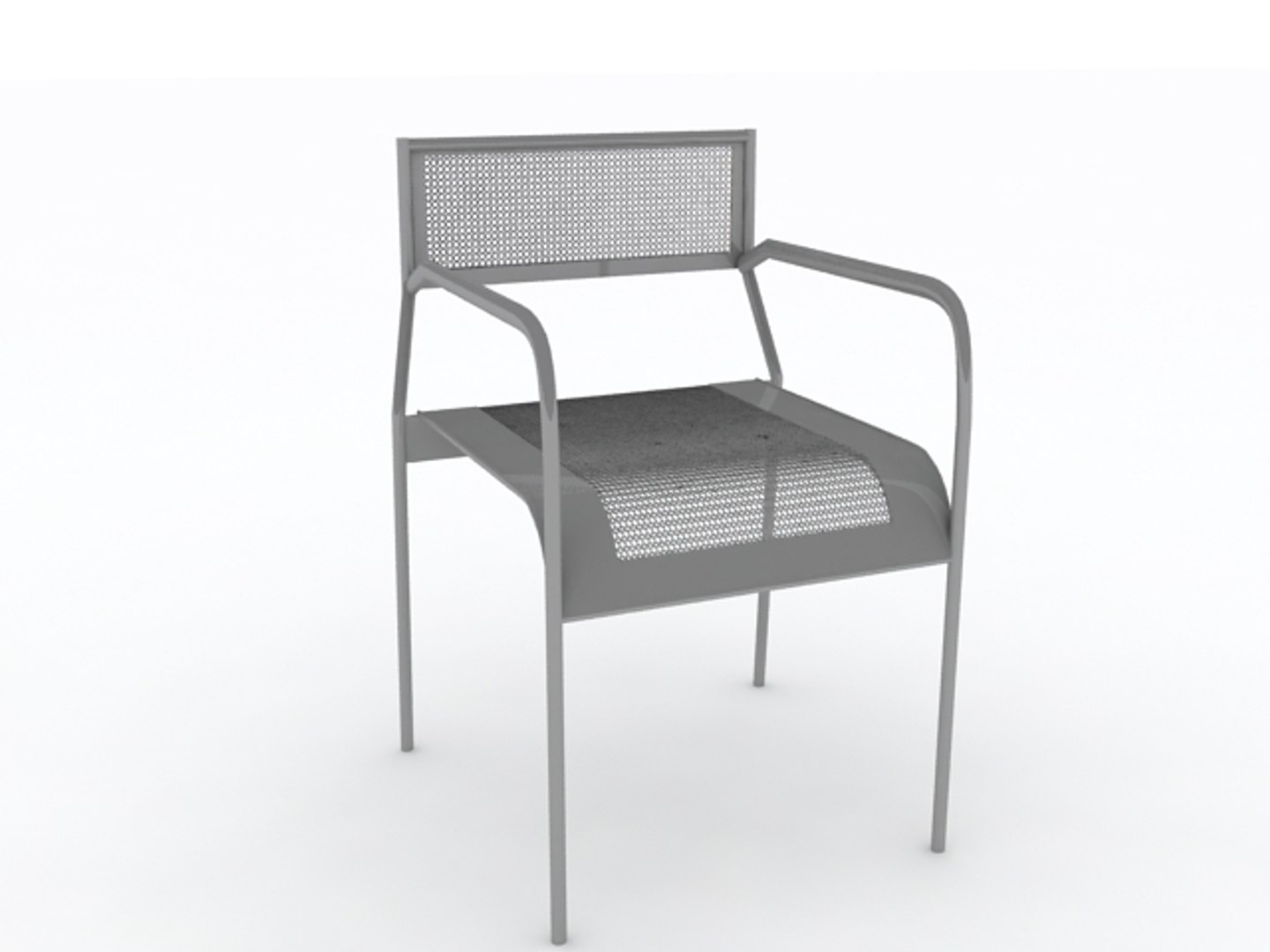 Mesh Chair Interior Furniture 3d Model