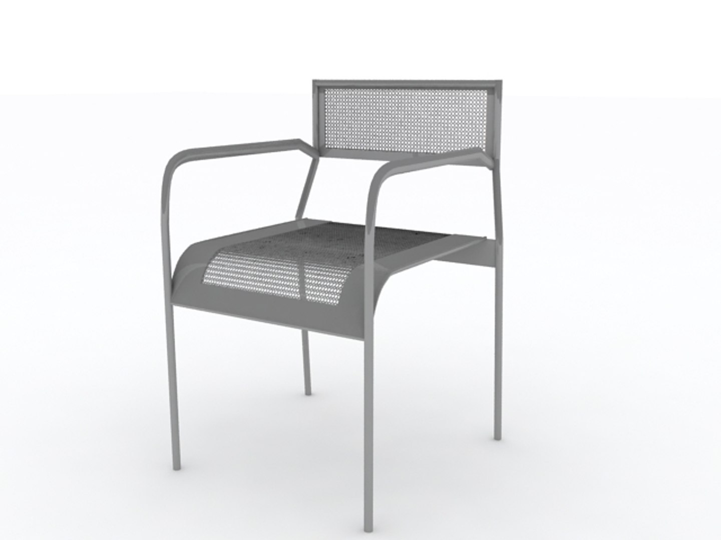 Mesh Chair Interior Furniture 3d Model