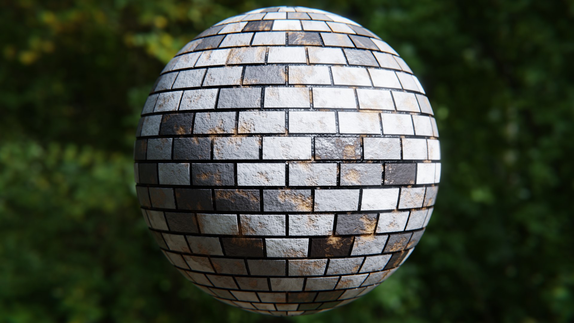 3D Procedural Bricks Material 02 Model - TurboSquid 2313360