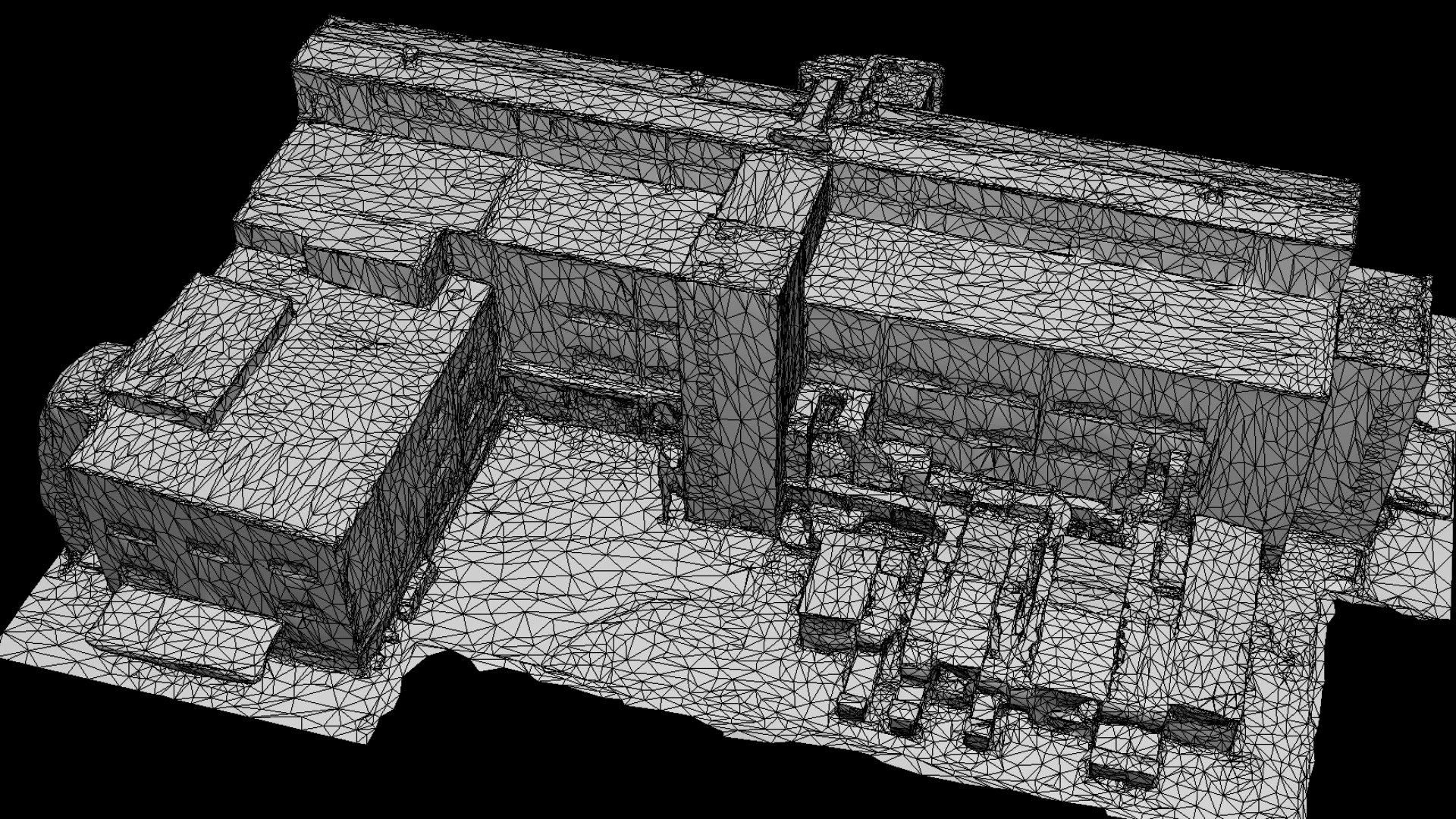 3D Industrial Facility Factory Buildings Drone Scan Model - TurboSquid ...