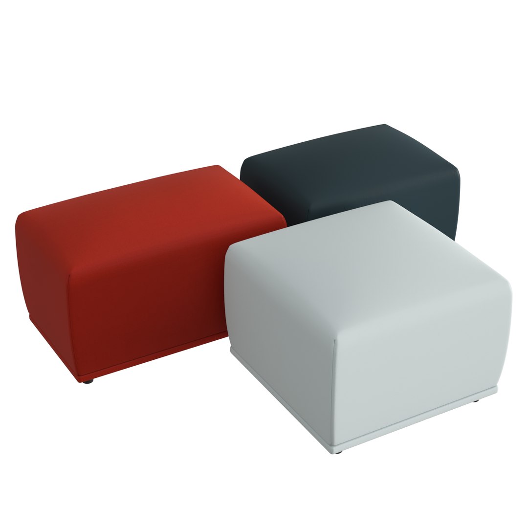 Echo Pouf 3D Model - TurboSquid 1943505