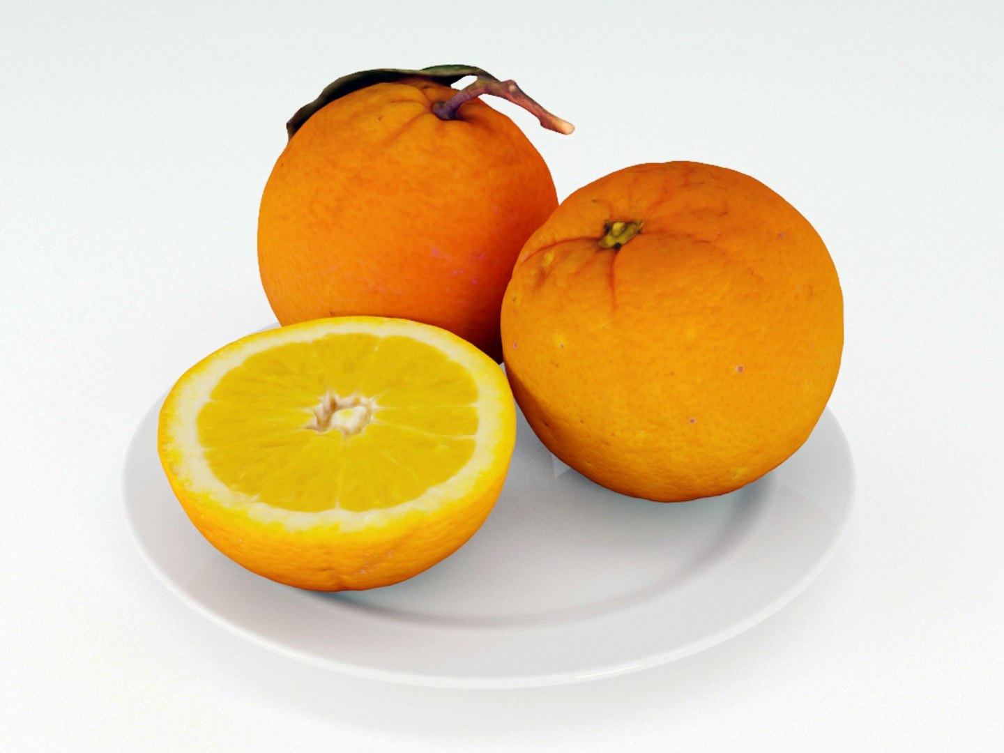 Oranges Resolution 3d Max