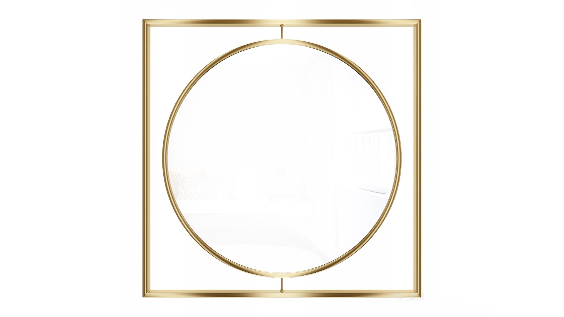 3D Mirror in a metal frame GZ-M1064 - TurboSquid 2022554