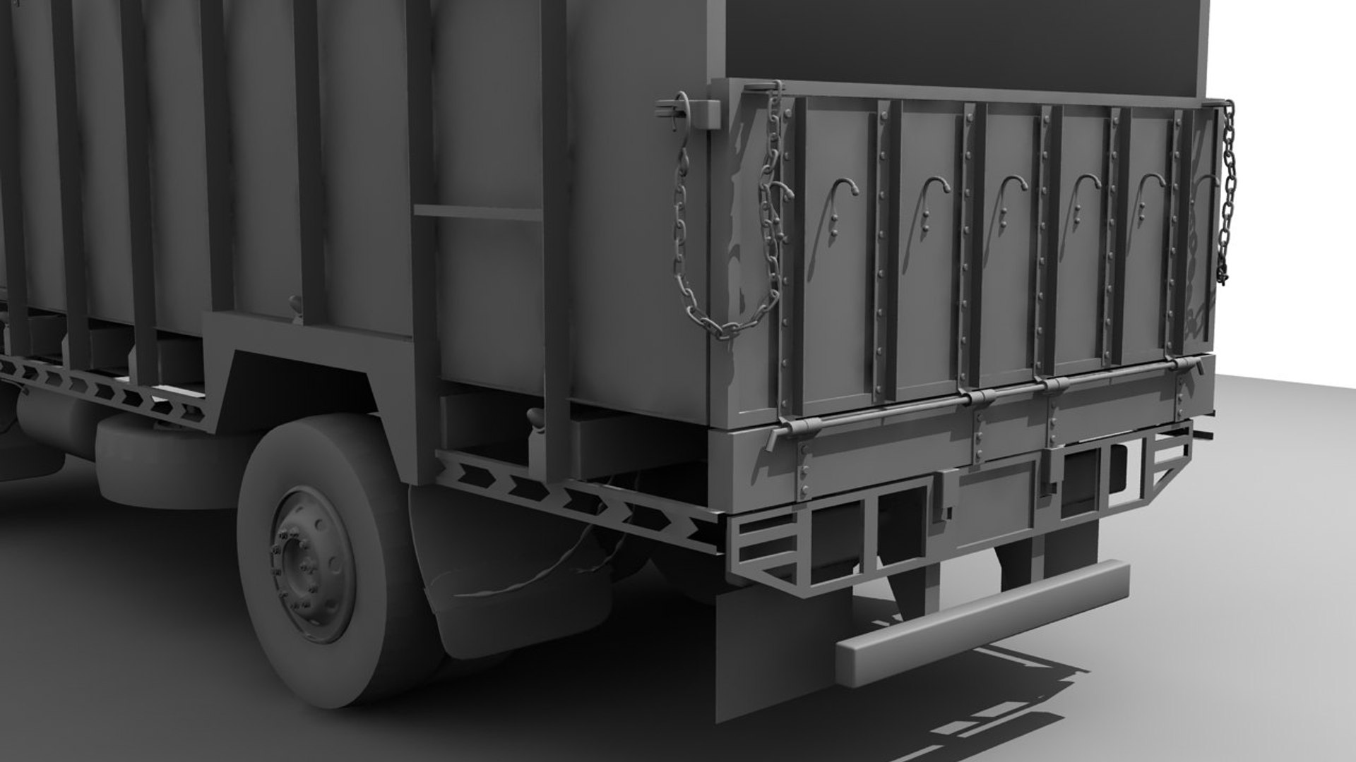 3d Indian Truck Model