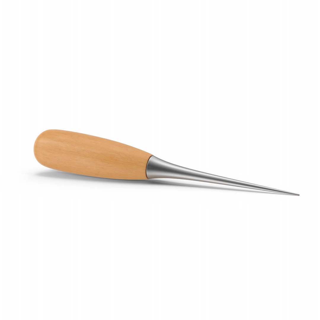 3D Awl Sewing Tool Model - TurboSquid 1906054