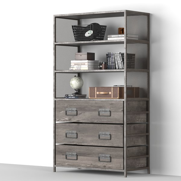 Wexler bookcase 3D model - TurboSquid 1371634