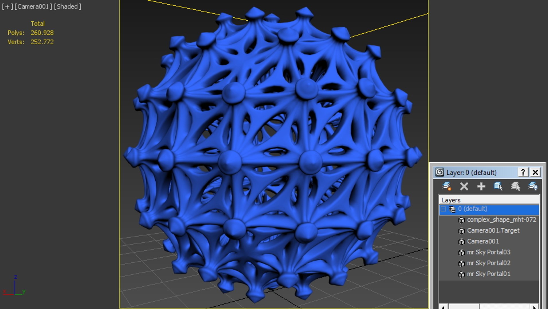 3d complex shape