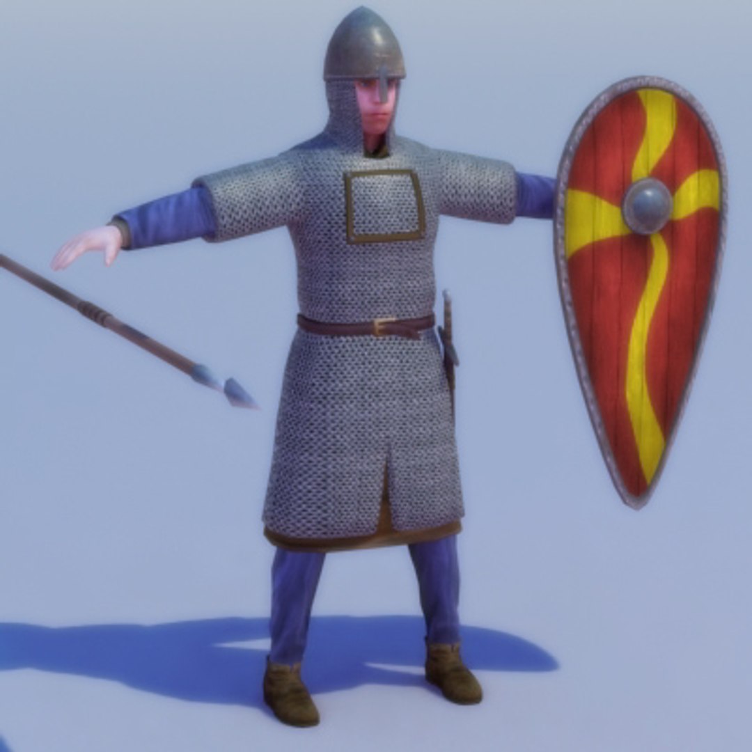 3d Model Norman Knight Games