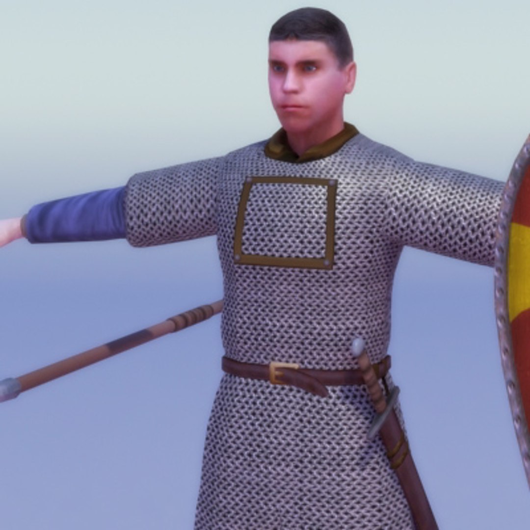 3d Model Norman Knight Games