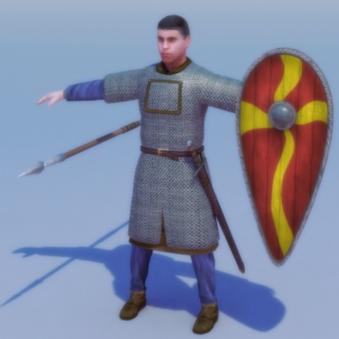 3d Model Norman Knight Games