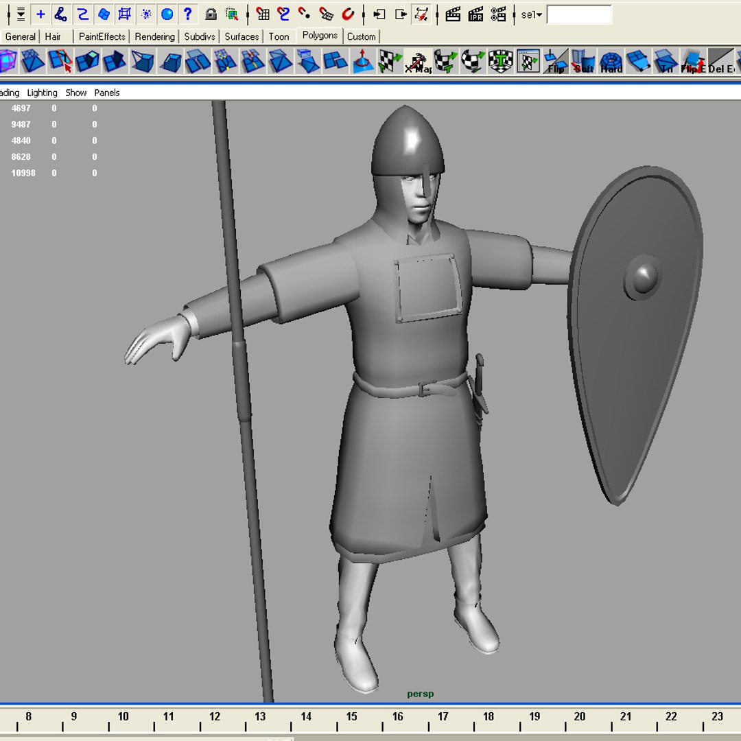 3d Model Norman Knight Games